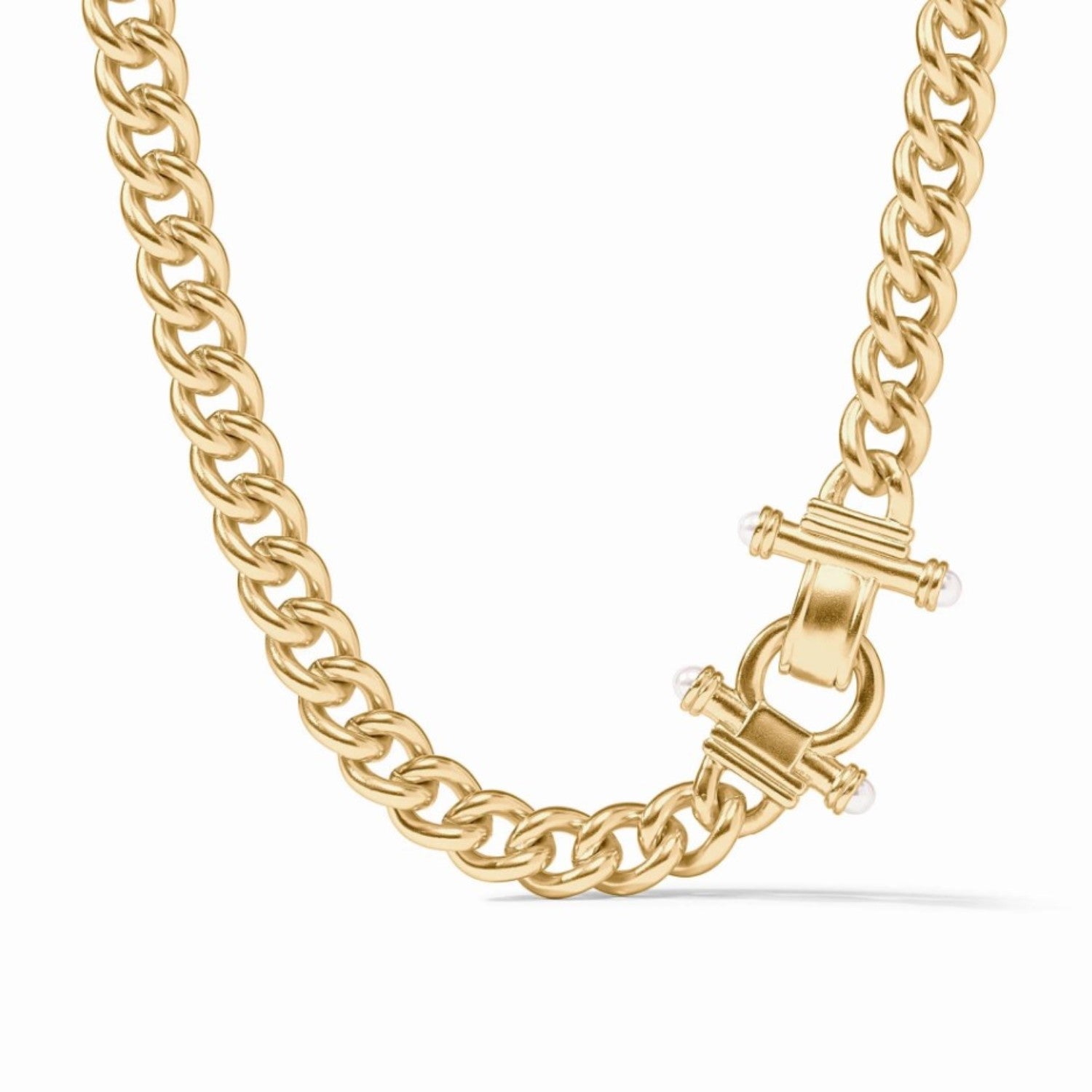 Dolce Demi Link Necklace With Pearls | Cathy Eastham Fine Jewelry